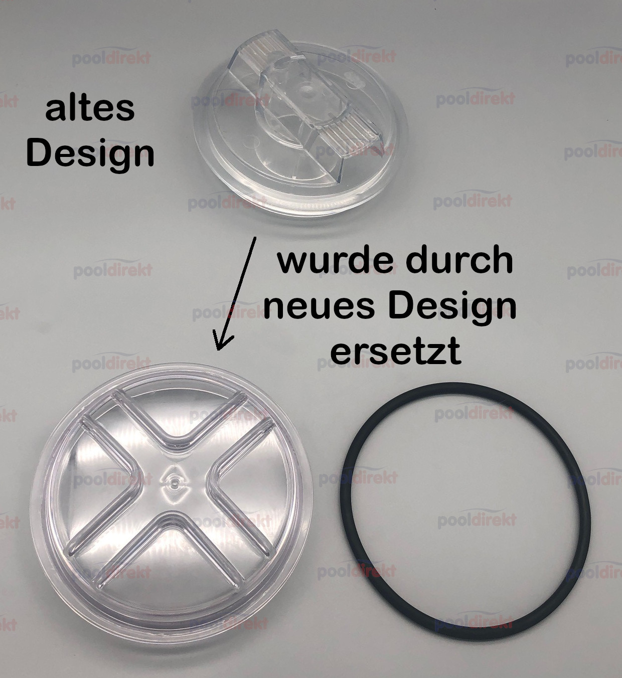 Vorfilterdeckel inkl. O-Ring Astral Victoria Filter Pumpe alt ...